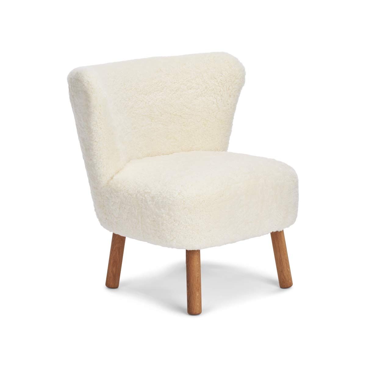 Emily Lounge Chair | Short Wool – kiinhome.com